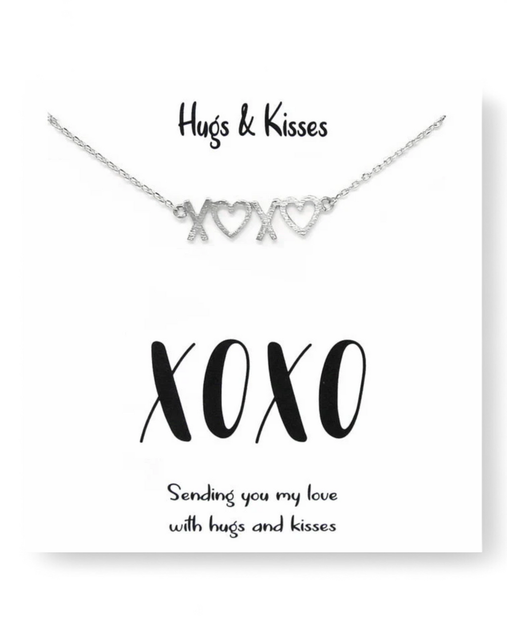 Hugs & Kisses XOXO Necklace – Taconi Boutique