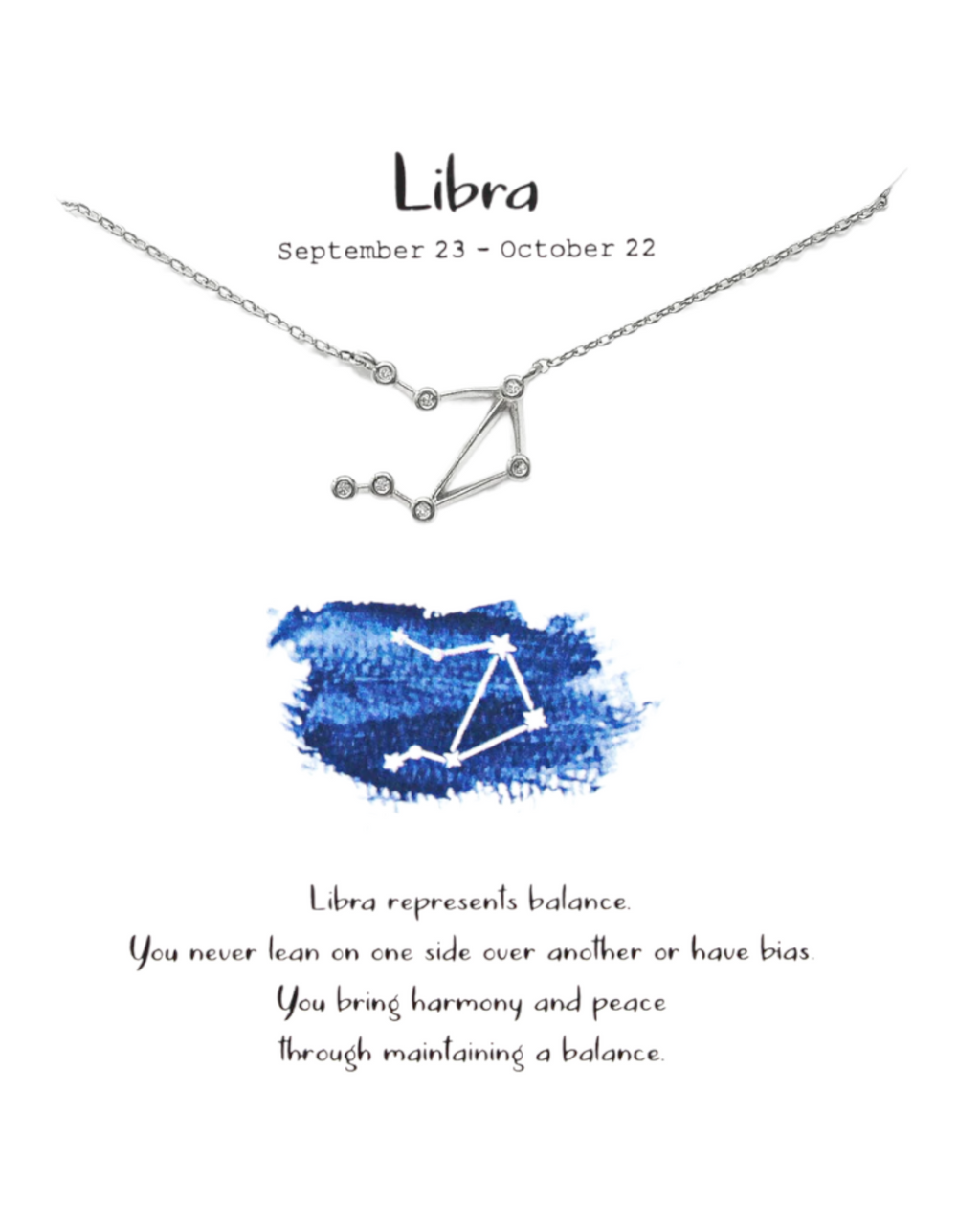 Zodiac Constellation Necklace – Taconi Boutique